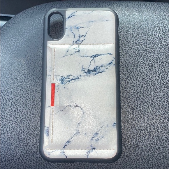 Accessories | Iphone X Marble Wallet Case | Poshmark